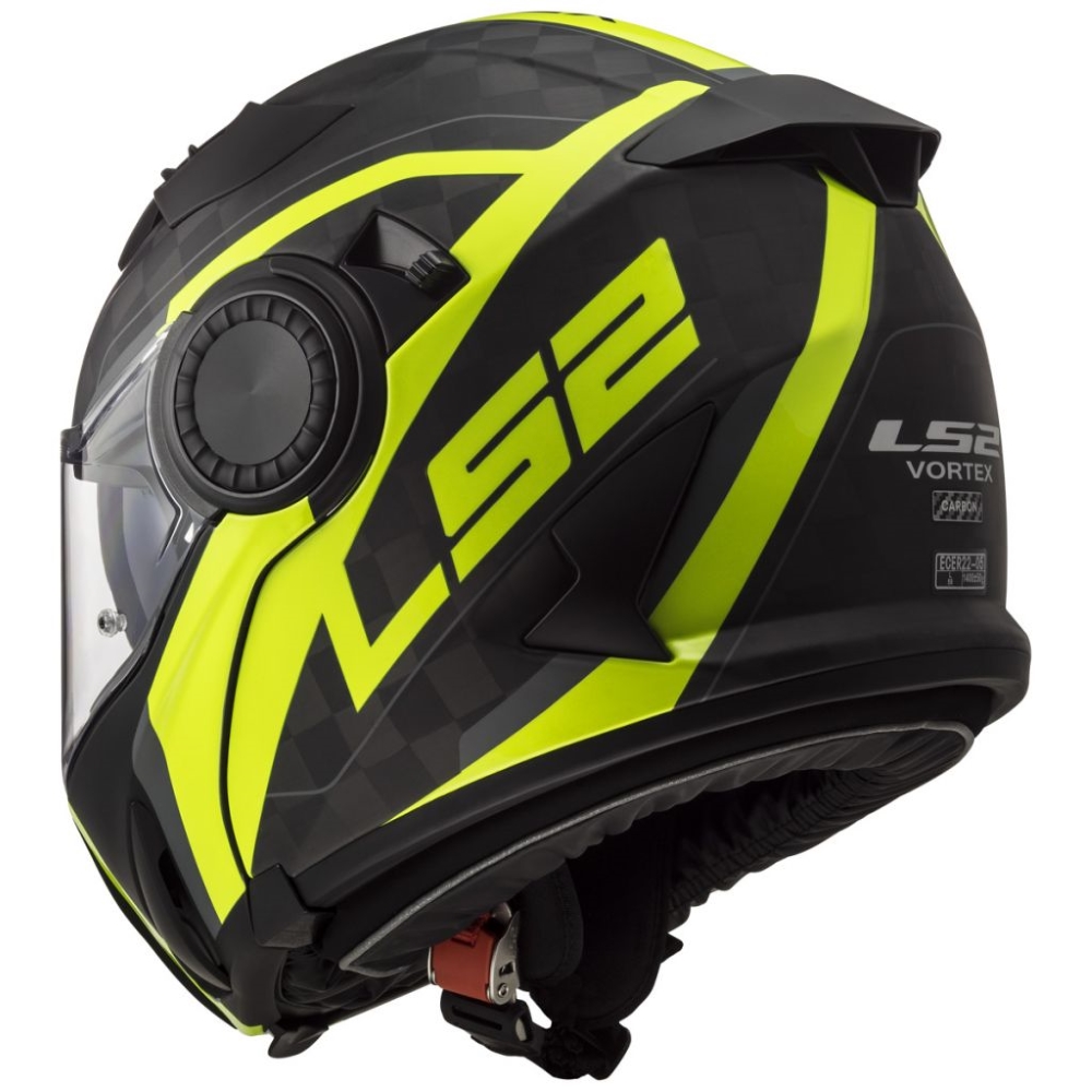 LS2 FF313 Vortex Solid Carbon Klapphelm - inSPORTline