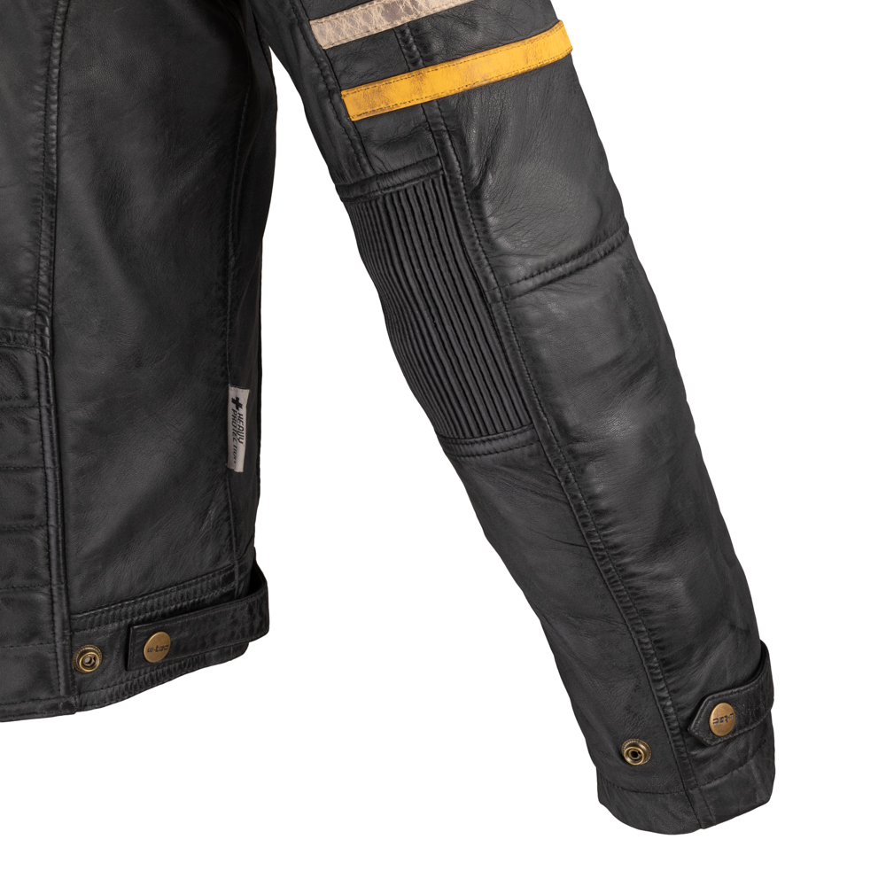 Herren Leder Motorradjacke W-TEC Traction - inSPORTline