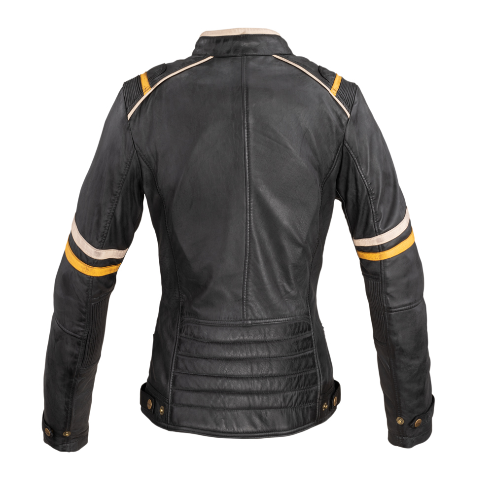 Damen Leder Motorradjacke W-TEC Traction Lady - inSPORTline